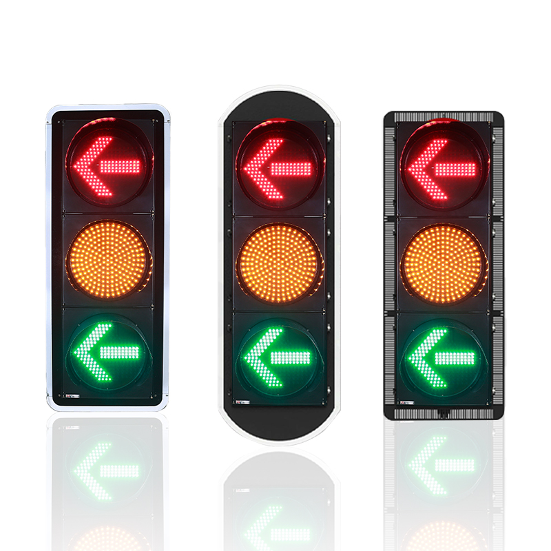 Wholesale Red Amber Green LED Arrow Traffic Light Manufacturer and ...