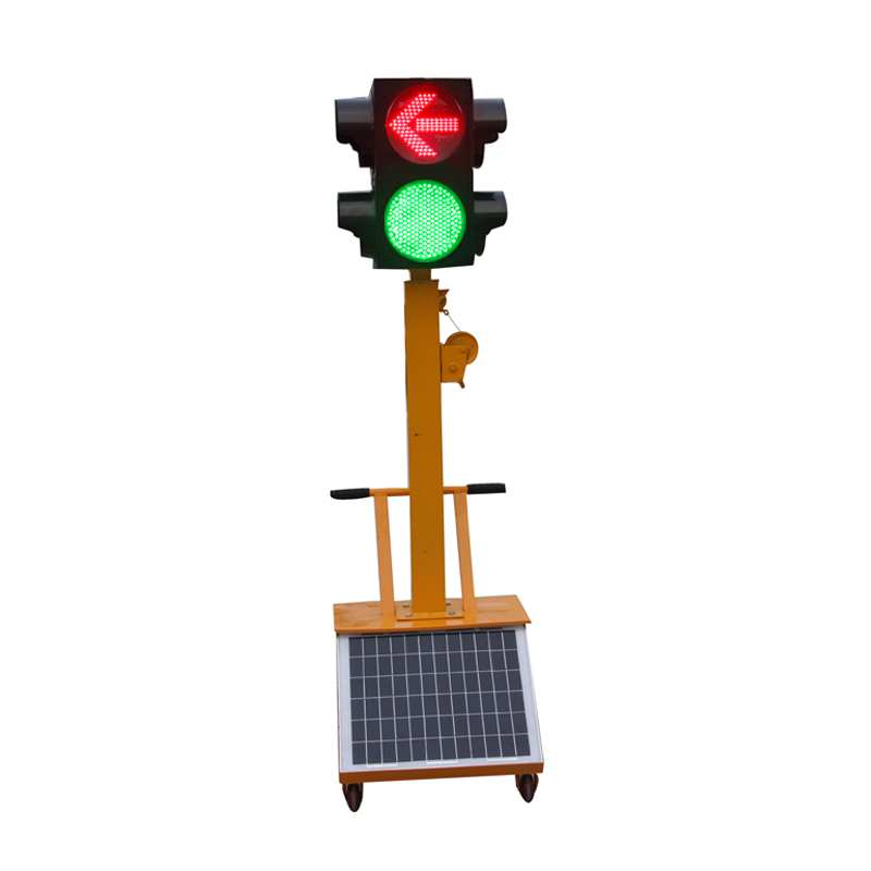 Wholesale Solar Mobile Portable Vehicle Traffic Light Four Sided ...