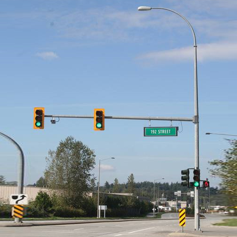 Real Traffic Light Post